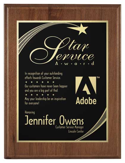 Get Traditional Plaque Online | Custom Wooden Wall Plaques Canada