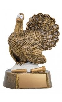Buy 5" RESIN GOLF TURKEY | Custom Golf Trophies Canada