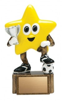 4½” Soccer Resin Little Star Trophy