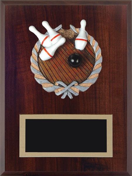 Celebrate Success with The 5 Pin Bowling Plaque | Buy Now